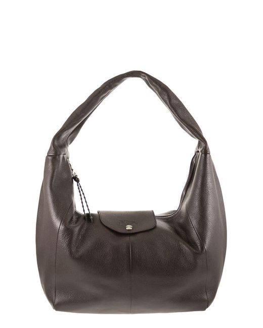 Longchamp Hobo in Brown | Lyst UK