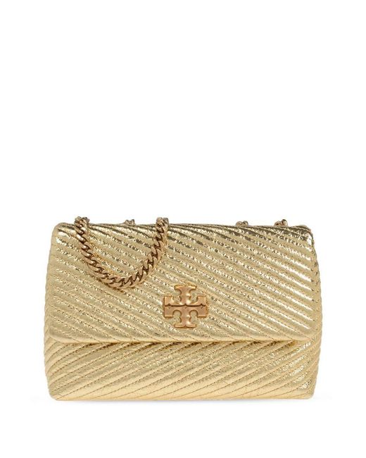 Tory Burch Golden in Natural | Lyst