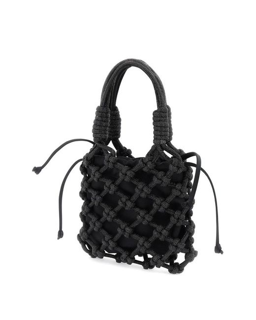 HIBOURAMA Lola Handbag Purse Tote in Black | Lyst