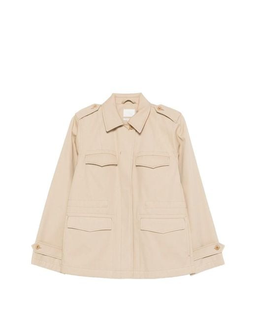 A.P.C. Veste Ceintrée Clothing in Natural | Lyst UK