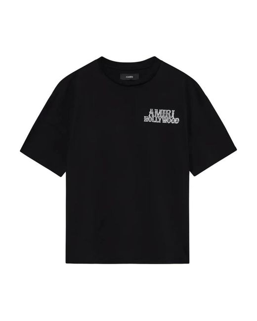 Amiri Hollywood City" Tee in Black for Men | Lyst UK
