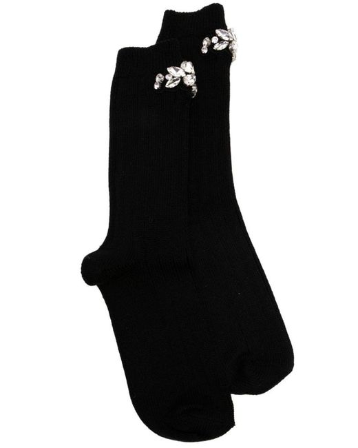 Simone Rocha Underwearsocks in Black | Lyst