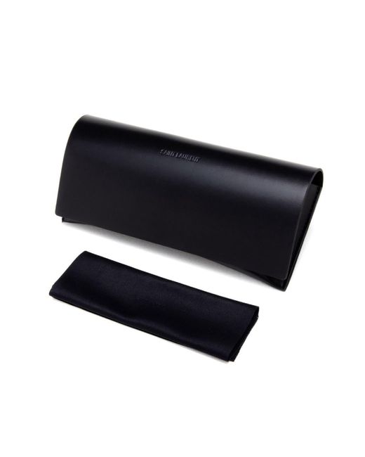 Saint Laurent Sl M117 Linea Monogram Eyeglasses in Black | Lyst UK