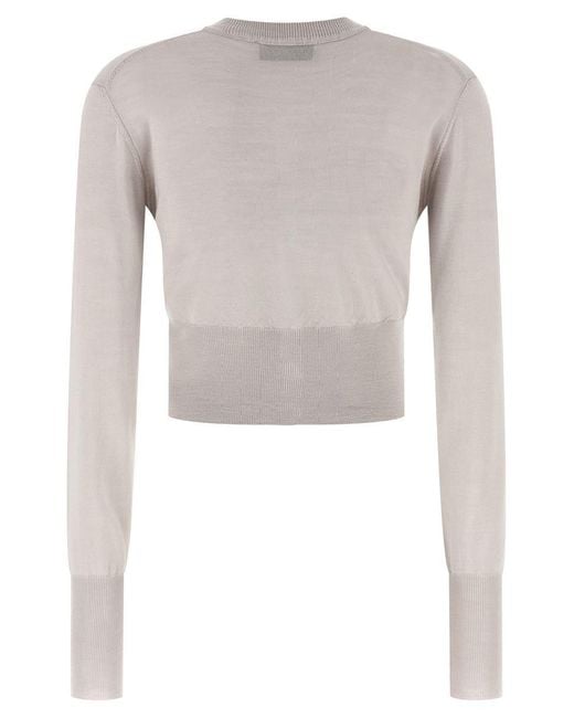 Vivienne Westwood 'Bea' Cardigan in White | Lyst UK