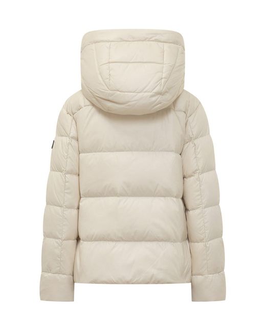 Peuterey Down Jacket Kenid in Natural | Lyst UK
