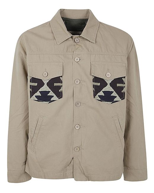 TOOCO ` Field Jacket in Gray for Men | Lyst