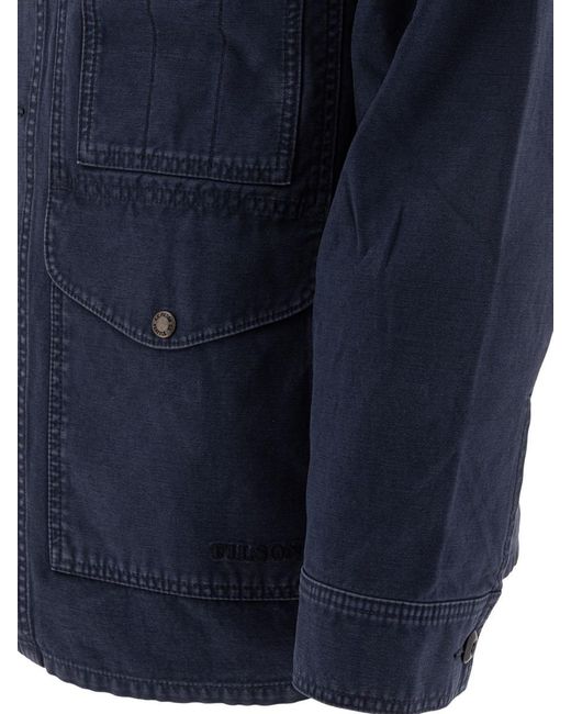 Filson Field Cruiser (Reverse Sateen) in Blue for Men | Lyst