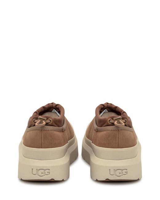 UGG Suede Leather Low Sneakers in Brown for Men | Lyst UK
