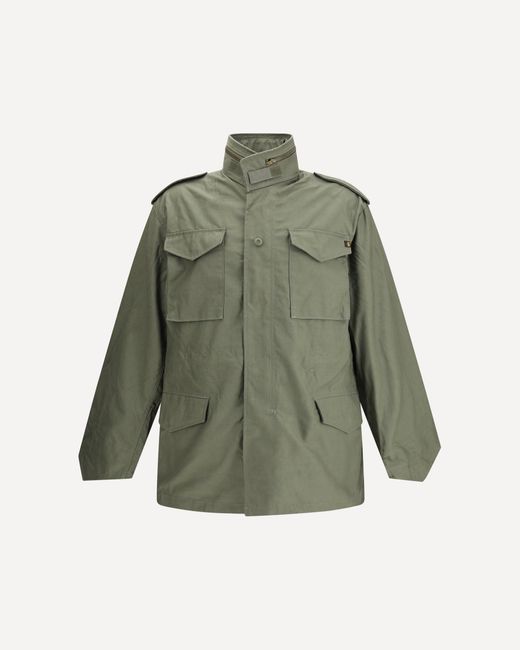 Alpha Industries M-65 Heritage Field Jacket in Green for Men | Lyst