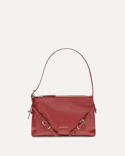 Givenchy Voyou Mini Shoulder Bag in Red | Lyst UK