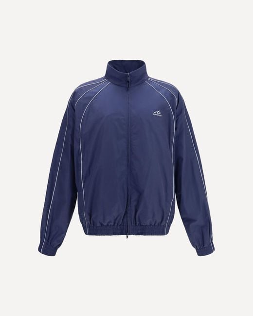Balenciaga Bodys Tracksuit Jacket in Blue for Men | Lyst UK