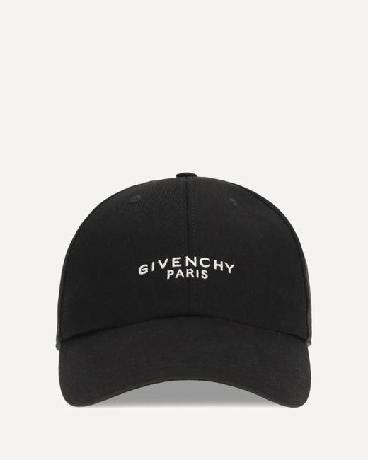 Givenchy Logo Baseball Hat in Black for Men | Lyst UK