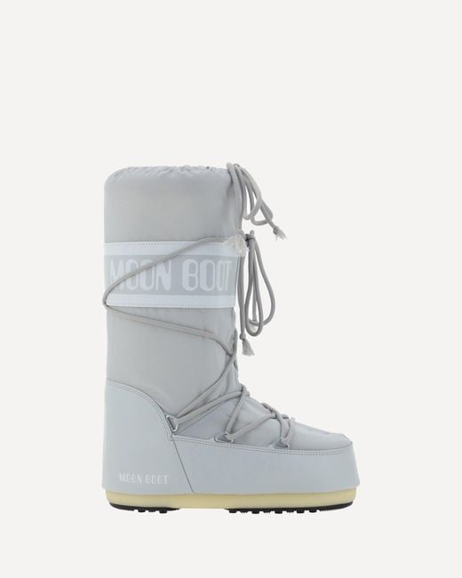 Moon Boot Icon Boots in Blue | Lyst UK
