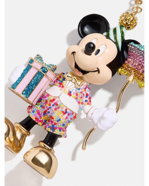 BaubleBar Disney Mickey Mouse Celebration Bag Charm in Blue | Lyst