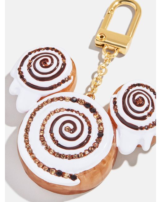 BaubleBar Disney Mickey Mouse Cinnamon Roll Bag Charm in Pink | Lyst