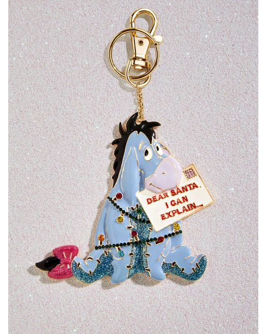 BaubleBar Disney Eeyore Holiday 2d Bag Charm in White | Lyst
