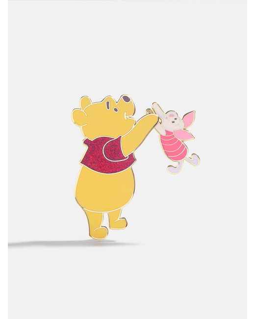 BaubleBar Disney Winnie The Pooh & Piglet Pin in White | Lyst