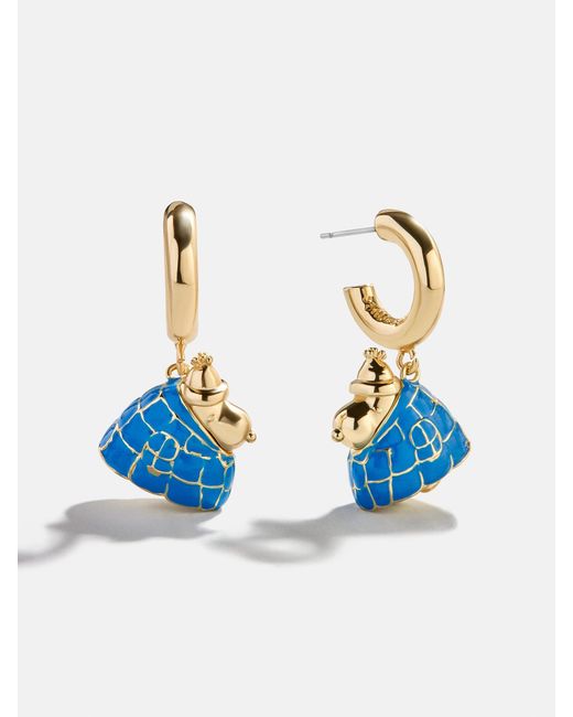 BaubleBar Peanuts Snoopy Puffer Jacket Earrings in Blue | Lyst