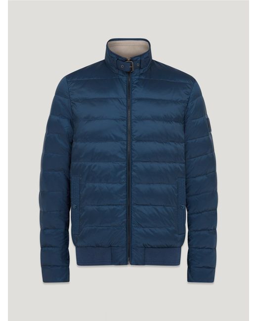 Belstaff Circuit Jacket Down Filled Nylon Size Us 40 in Blue for Men | Lyst