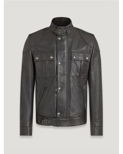 Belstaff Gangster Jacket in Black for Men | Lyst UK
