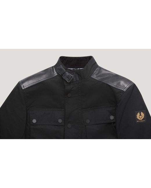 Belstaff Trackmaster Motorcycle Jacket in Black for Men | Lyst UK
