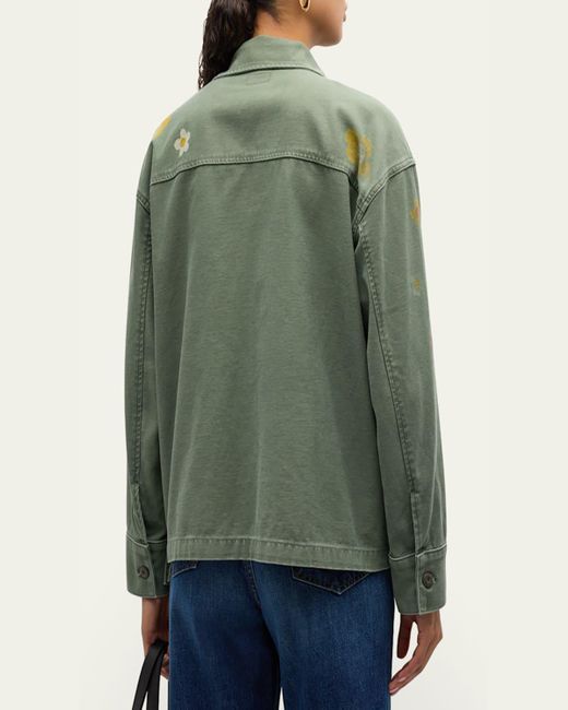 Mother The Mess Hall Utility Jacket in Green | Lyst