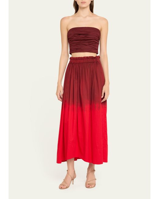 A.L.C. Gisele Gathered Tube Top | Lyst