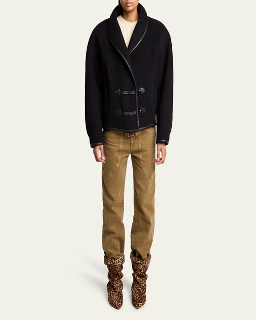 Isabel Marant Idelisa Chic Wool Coat in Blue | Lyst