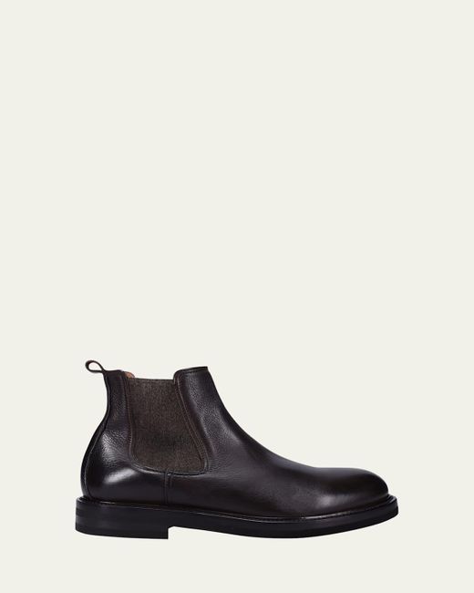 Ron White Dustin Weatherproof Leather Chelsea Boots in Brown for Men | Lyst