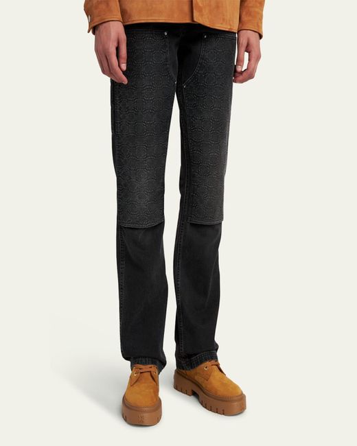 Amiri Ma Jumbo Leather Lace-Up Boots in Natural for Men | Lyst