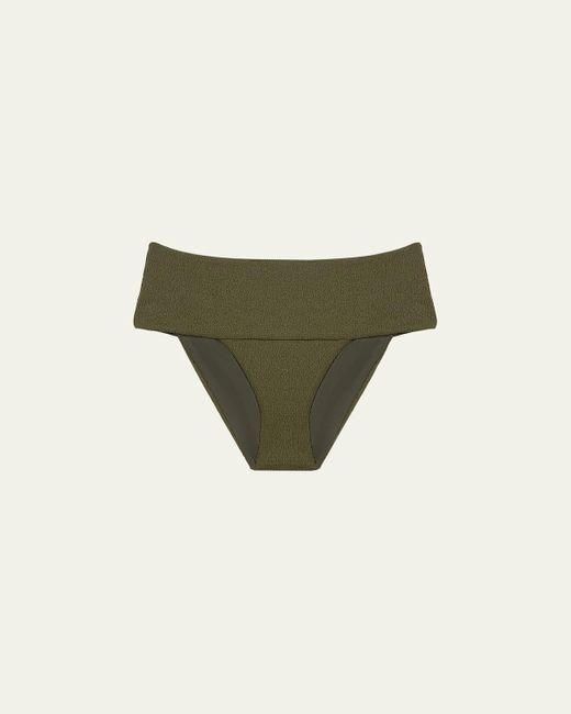 ViX Firenze Jessica Full Bikini Bottoms in Green | Lyst