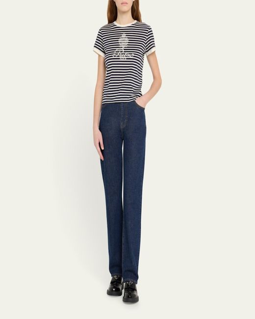 FRAME X Ritz Paris The Ritz Ruler Jeans in Blue | Lyst