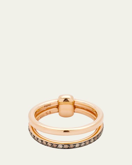 Pomellato Iconica 18K Ring With Diamonds in Natural | Lyst