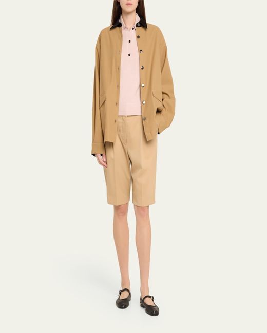 Maria McManus Oversized Field Jacket in Natural | Lyst