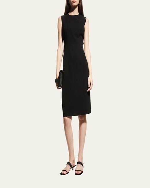 Lafayette 148 New York Harpson Finesse Crepe Sheath Dress in Pink | Lyst