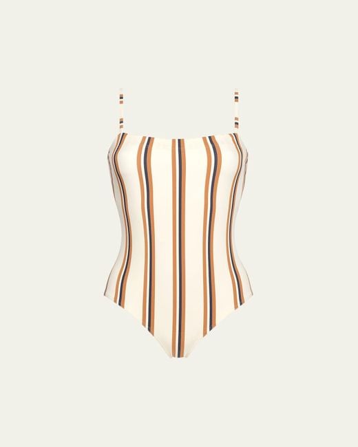 Eres Iode Tank One-Piece Swimsuit in Natural | Lyst