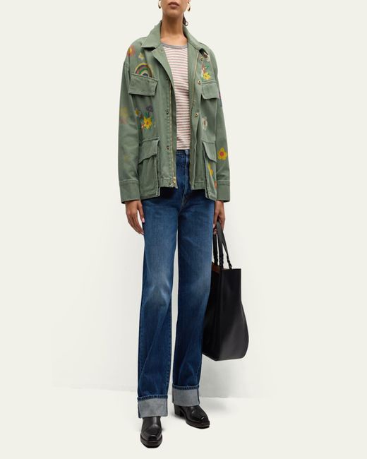 Mother The Mess Hall Utility Jacket in Green | Lyst