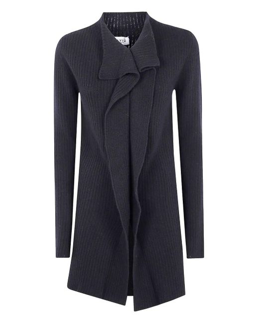 Aviu Rouches High Neck Sweater in Blue | Lyst UK