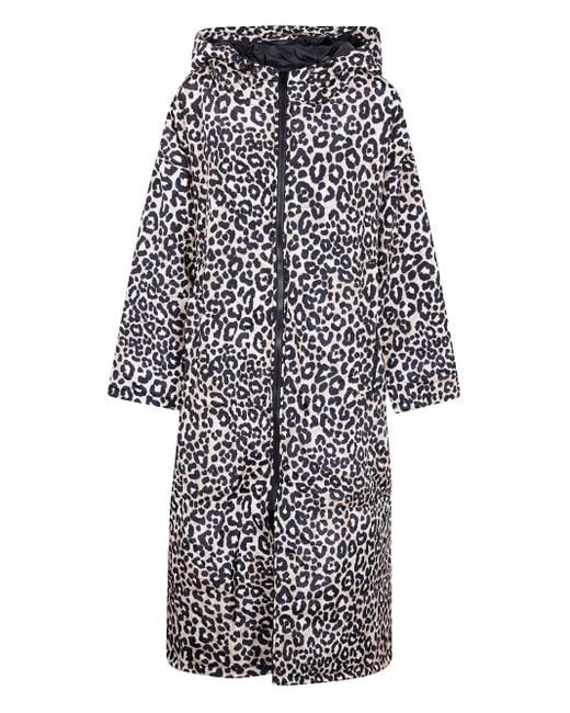 SITTINGSUITS "Snow Leopard" Sittingsuit Original Print Raincoat in ...