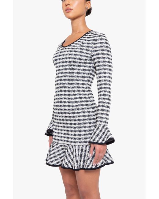 Black Halo Kiara Mini in White | Lyst