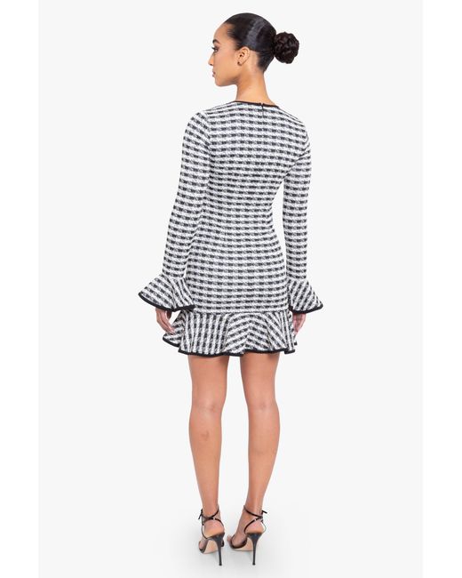 Black Halo Kiara Mini in White | Lyst