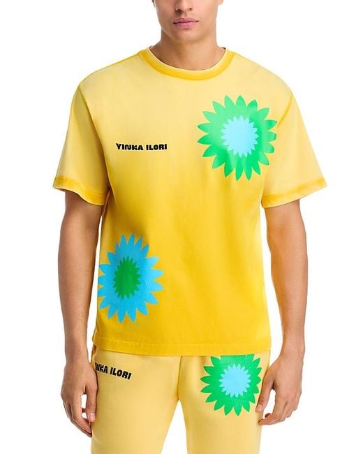 Yinka Ilori X Bloomingdale's Cherish Your Magic Tee in Yellow | Lyst UK