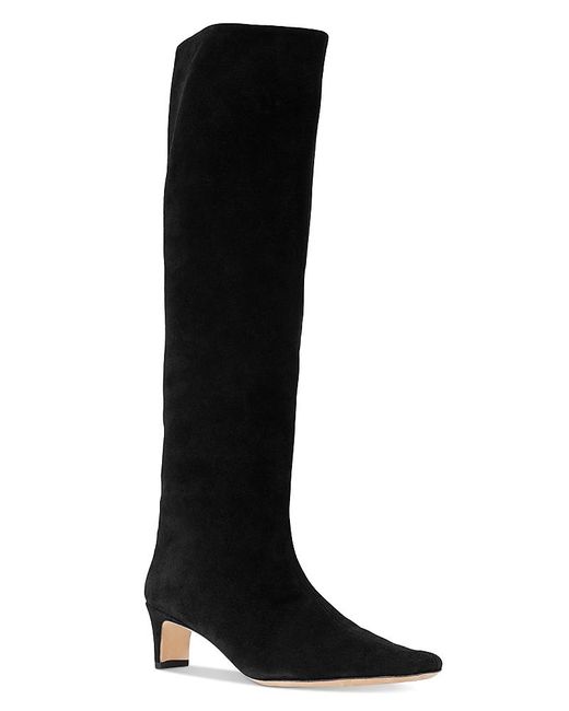 STAUD Wally Tall Boots in Black | Lyst