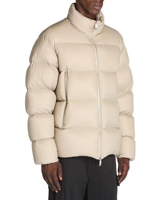 Moncler Tarn Quilted Puffer Jacket in Natural for Men | Lyst