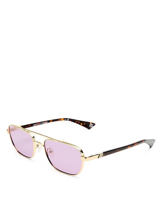 Le Specs Le Mimi Aviator Sunglasses, 57Mm in Pink | Lyst UK