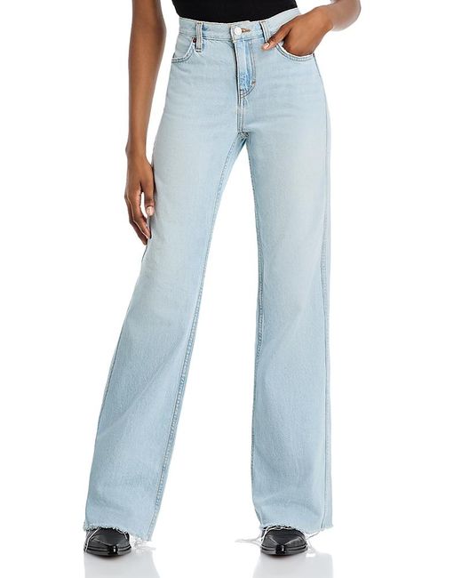 RE/DONE The Californian Mid Rise Jeans in Blue | Lyst UK