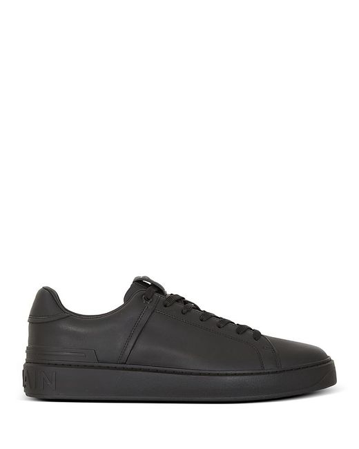 Balmain B-Court Sneakers in Black for Men | Lyst UK