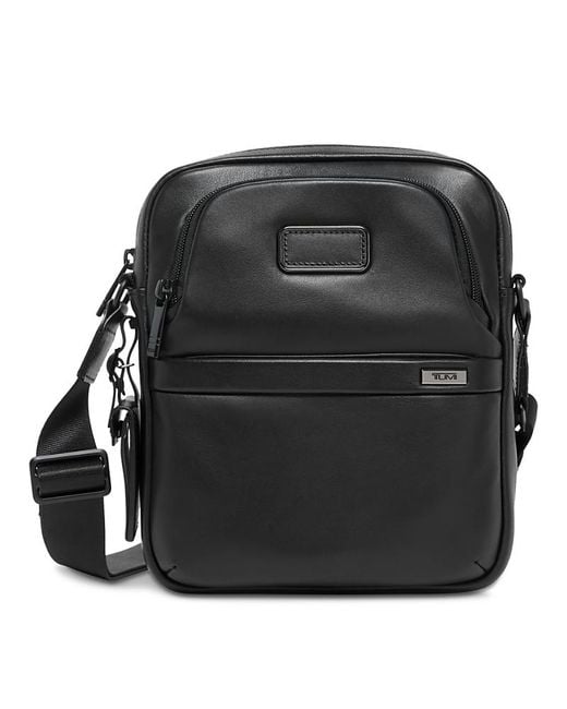 Tumi Medium Crossbody in Black | Lyst