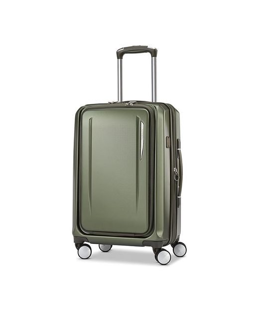 Samsonite Just Right Expandable Carry On Spinner Suitcase in Green | Lyst