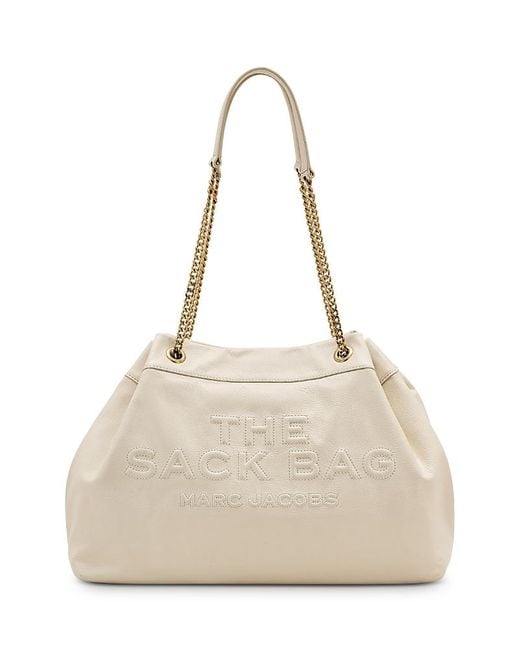 Marc Jacobs The Large Chain Sack Bag in Natural | Lyst